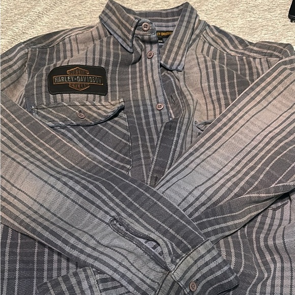 Harley-Davidson | Shirts | Harley Davidson Flannel | Poshmark